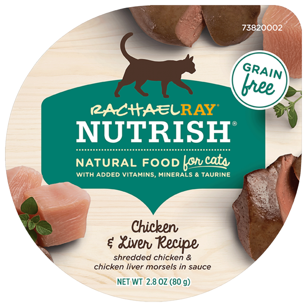 Grain Free Chicken & Liver Recipe Wet Cat Food | Nutrish®